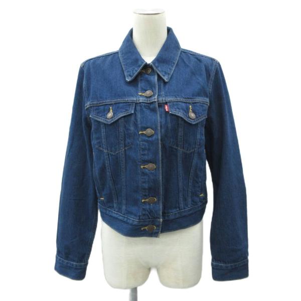 リーバイスプレミアム Levis PReMIUM デニムジャケット Gジャン ジージャン S 青 ブルー ショート丈 /YS9 ■ECC002 レディース【ブランド】リーバイスプレミアム Levis PReMIUM【表記サイズ】S【実寸サイ...