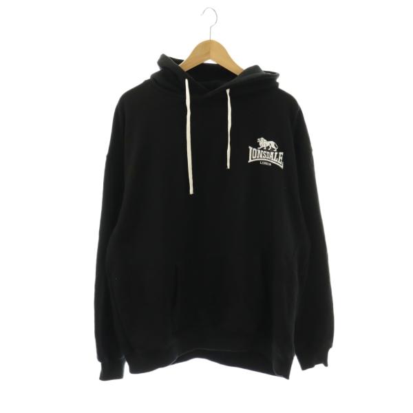 ロンズデール LONSDALE パーカー トップス 長袖 プルオーバー L 黒 /NR ■ECC002 メンズ【ブランド】ロンズデール LONSDALE【表記サイズ】L【実寸サイズ】肩幅：62cm　身幅：64cm　着丈：67cm　袖丈：56...