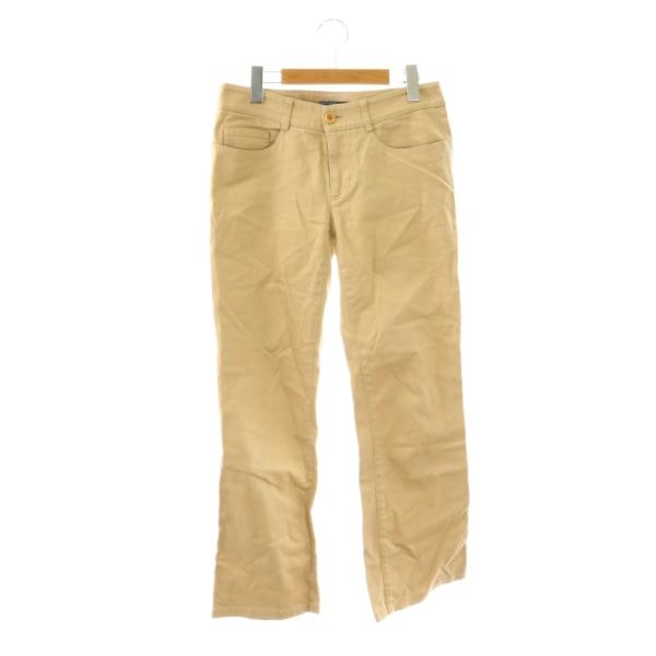 バーバリー ロンドン BURBERRY LONDON パンツ ジッパーフライ コットン 40 ベージュ /NR ■ECC002 レディース【ブランド】バーバリー ロンドン BURBERRY LONDON【表記サイズ】40【実寸サイズ】ウエス...