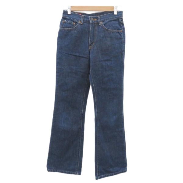 エドウィン EDWIN Miss503 デニムパンツ ジーンズ ブーツカット W29 青 ブルー ロング丈 /YS32 ■ECB002 レディース【ブランド】エドウィン EDWIN【表記サイズ】W29【実寸サイズ】ウエスト：66cm　もも幅...