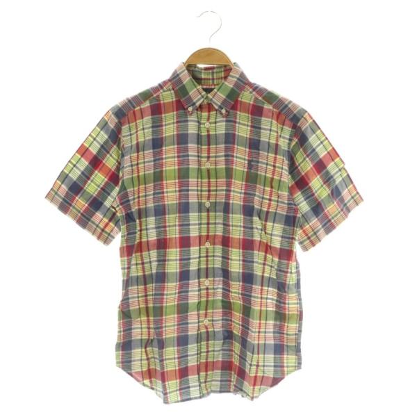 ラルフローレン RALPH LAUREN キッズ チェックシャツ 半袖 ボタンダウン M 10-12 マルチカラー /MY ■OS ■ECE003 キッズ【ブランド】ラルフローレン RALPH LAUREN【表記サイズ】M 10-12【実寸...