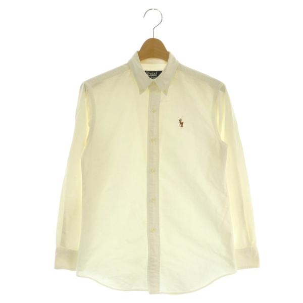 ポロ バイ ラルフローレン Polo by Ralph Lauren キッズ ボタンダウンシャツ 長袖 150 オフホワイト /MY ■OS ■ECE003 キッズ【ブランド】ポロ バイ ラルフローレン Polo by Ralph Laur...