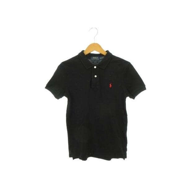 ポロ ラルフローレン POLO RALPH LAUREN ポロシャツ 子ども服（男の子用） M 10-12 黒 ブラック ロゴ刺繍 半袖 /AH37 ■ECE003 キッズ【ブランド】ポロ ラルフローレン POLO RALPH LAUREN...
