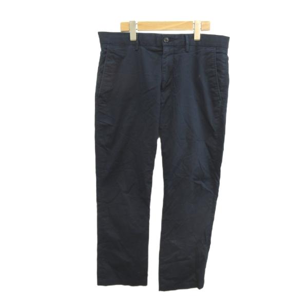 トミーヒルフィガー TOMMY HILFIGER チノパンツ 32/32 紺 ネイビー 無地 長ズボン ベルトループ /MD ■ECC002 メンズ【ブランド】トミーヒルフィガー TOMMY HILFIGER【表記サイズ】32/32【実寸サ...