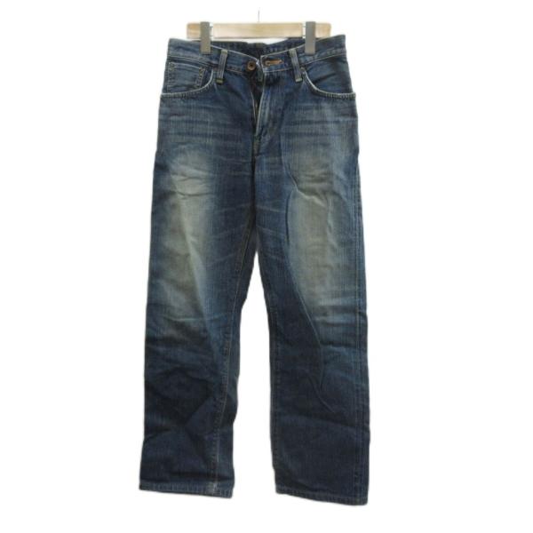 エドウィン EDWIN デニムパンツ ジーンズ ストレート W29 L33 青 ブルー /XZ ■ECC002 メンズ【ブランド】エドウィン EDWIN【表記サイズ】W29 L33【実寸サイズ】ウエスト：68cm　もも幅：27.5cm　裾幅...