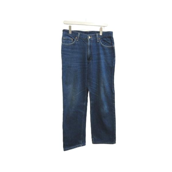 エドウィン EDWIN デニムパンツ ジーンズ 33 青 ブルー 無地 フルレングス ストレートレッグ /KK ■ECC002 メンズ【ブランド】エドウィン EDWIN【表記サイズ】33【実寸サイズ】ウエスト：80cm　もも幅：30cm　裾...