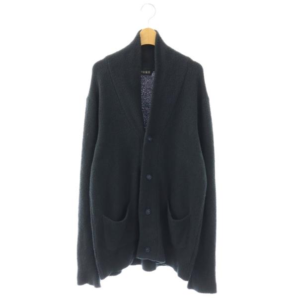 プラステ PLST カーディガン M ネイビー ショールカラー 長袖 /DF ■GY49 レディース【ブランド】プラステ PLST【表記サイズ】M【実寸サイズ】肩幅：49.5cm　身幅：56.5cm　着丈：74cm　袖丈：69.5cm　　【...
