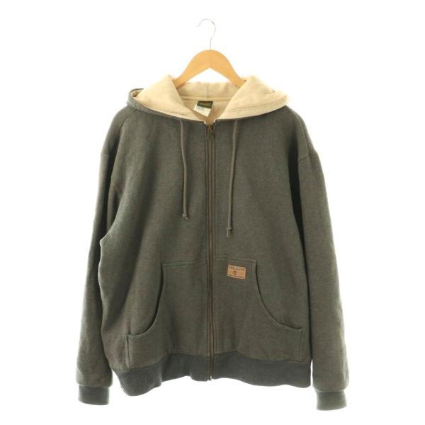 ティンバーランド Timberland ジップアップパーカー L グレー /SS ■OS ■GY49 メンズ【ブランド】ティンバーランド Timberland【表記サイズ】L【実寸サイズ】肩幅：約58cm　身幅：約60cm　着丈：約63.5...