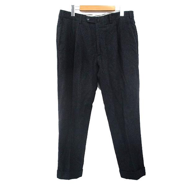 ラルディーニ LARDINI スラックス パンツ センタープレス シンプル チャコールグレー /KT6 ■GY49 メンズ【ブランド】ラルディーニ LARDINI【表記サイズ】サイズ表記なし。実寸サイズでご確認ください。【実寸サイズ】ウエス...