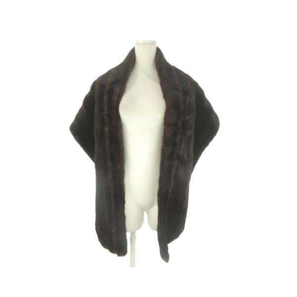 スプラングフレール Sprung Freres ファーショール ストール 茶 ブラウン /AO27 ■GY49 レディース【表記サイズ】サイズ表記なし(実寸サイズをご覧ください)【実寸サイズ】全長（フリンジ含まず）：174cm　幅：34.5...