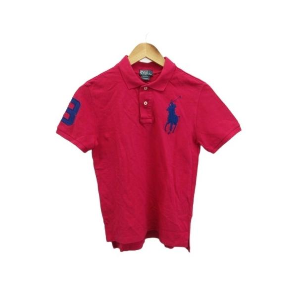 ポロ ラルフローレン POLO RALPH LAUREN ポロシャツ キッズ 子ども服 M ピンク 半袖 ロゴ刺繍 ワッペン /PP ■ECB002 キッズ【ブランド】ポロ ラルフローレン POLO RALPH LAUREN【表記サイズ】M...