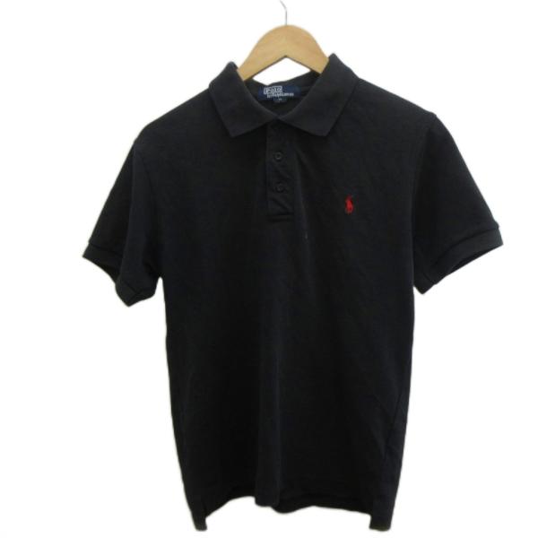 ポロ バイ ラルフローレン Polo by Ralph Lauren ポロシャツ キッズ 子供服 半袖 ロゴ 刺繍 M 155/160 黒 ブラック /XZ ■ECC003【ブランド】ポロ バイ ラルフローレン Polo by Ralph ...