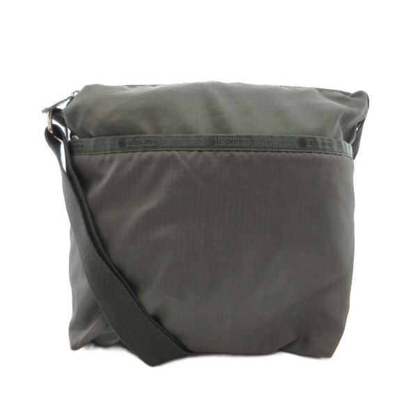 レスポートサック LesportSAC ショルダーバッグ 斜めがけ カーキ ロゴテープ ジッパー開閉 格子柄 /NU ■ECC003 レディース【ブランド】レスポートサック LesportSAC【実寸サイズ】持ち手の長さ：-cm　ヨコ：25...