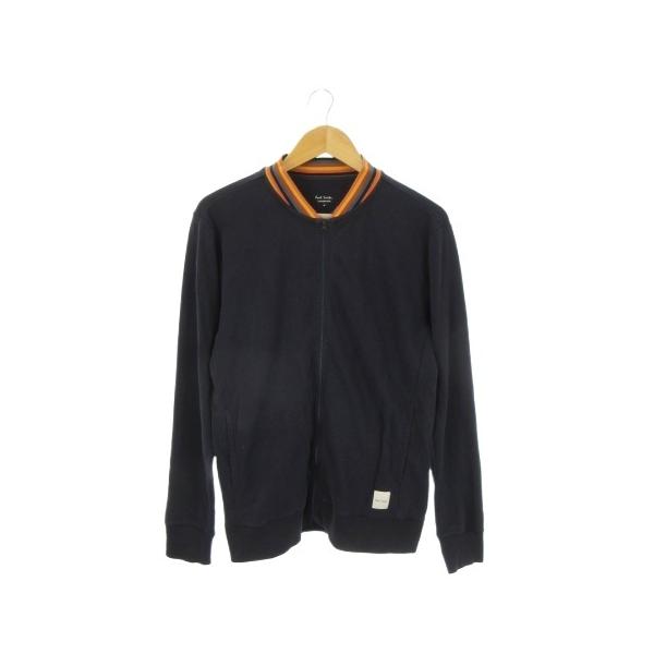 ポールスミス PAUL SMITH LOUNGEWEAR ジップアップジャケット 長袖 マルチボーダー M 紺 ネイビー /CK1 ■ECD003 メンズ【ブランド】ポールスミス PAUL SMITH【表記サイズ】M【実寸サイズ】肩幅：45...