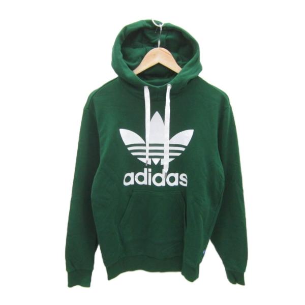 アディダスオリジナルス adidas originals パーカー スウェット プルオーバー ロゴプリント S 緑 グリーン /SY30 ■ECE004 メンズ【ブランド】アディダスオリジナルス adidas originals【表記サイズ...