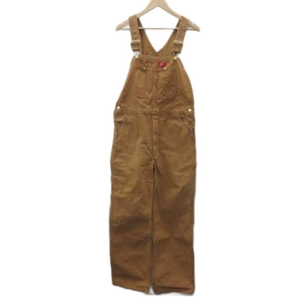 ディッキーズ Dickies オーバーオール ロング丈 キャメル 無地 /MA5 ■ECE004 メンズ【ブランド】ディッキーズ Dickies【表記サイズ】表記サイズなし【実寸サイズ】腰から胸当て：29cm　ウエスト：92cm　股上：32...