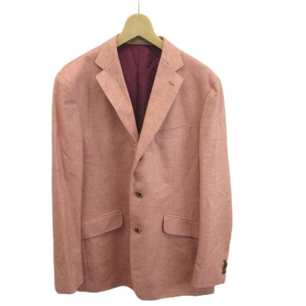 ロロピアーナ Loro Piana ジャケット 上着 ウール  ピンク 長袖 ノッチドラペル 2つボタン /NP ■ECE004 メンズ【ブランド】ロロピアーナ Loro Piana【表記サイズ】サイズなし（実寸サイズをご確認下さい）【実寸...