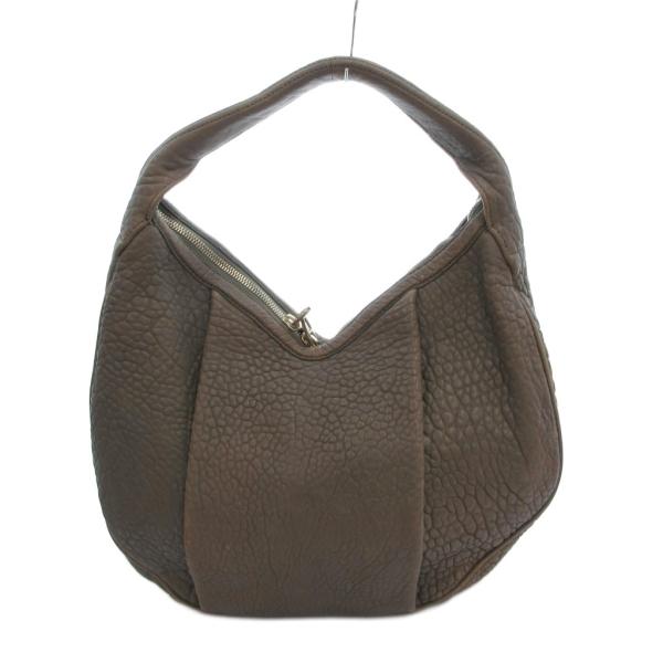 アレキサンダーワン ALEXANDER WANG Morgan モーガン ホーボー ショルダーバッグ レザー スタッズ グレージュ系 /UO ■GY62 レディース【ブランド】アレキサンダーワン ALEXANDER WANG【実寸サイズ】持...