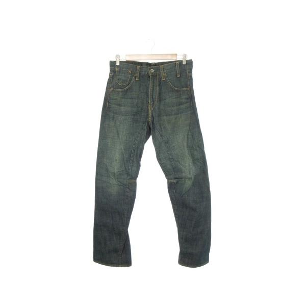ジースターロウ G-Star RAW A-Crotch デニム ジーンズ 31 青 ブルー インディゴ 無地 膝切り替え ウォッシュ加工 /CK19 ■ECA004【ブランド】ジースターロウ G-Star RAW【表記サイズ】31【実寸サイ...