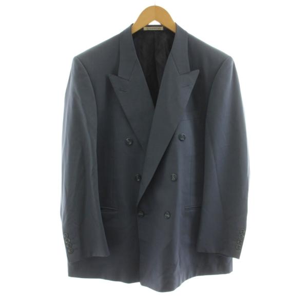 ジバンシィ GIVENCHY MONSIEUR テーラードジャケット ダブル ウール C98-W94-T170 水色 /KU ■GY53 メンズ【ブランド】ジバンシィ GIVENCHY【表記サイズ】C98-W94-T170【実寸サイズ】肩幅...