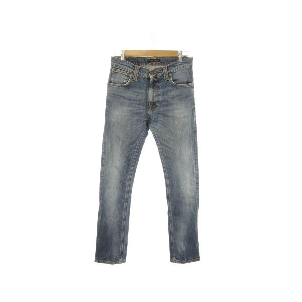 ヌーディージーンズ nudie jeans デニム ジーンズ W30 L32 青 ブルー インディゴ ウォッシュ加工 5ポケット /MN28 ■ECD004 メンズ【ブランド】ヌーディージーンズ nudie jeans【表記サイズ】W30 ...
