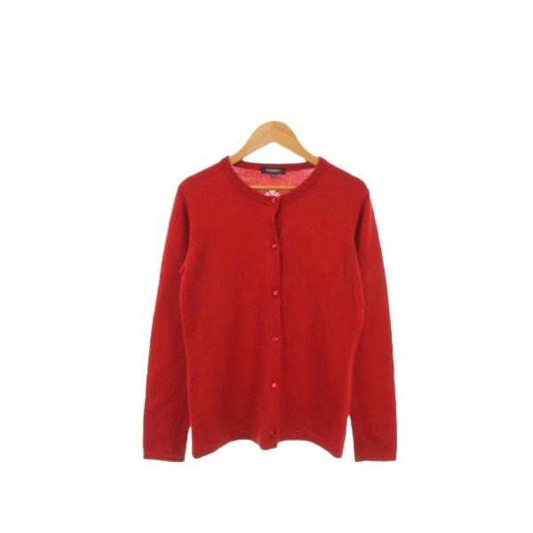 バーバリー ロンドン BURBERRY LONDON ニットカーディガン 長袖 アーガイル柄 子ども服（女の子用） 160A 赤 レッド /AH1 ■ECD004【ブランド】バーバリー ロンドン BURBERRY LONDON【表記サイズ】...