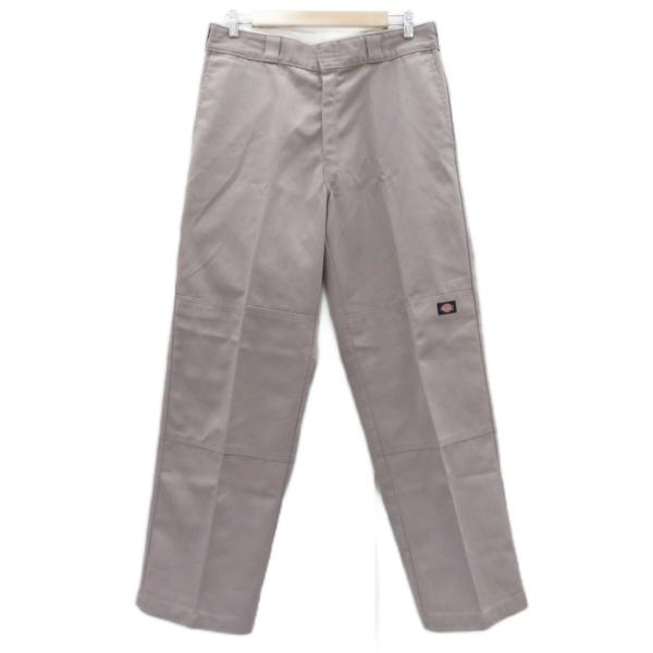 ディッキーズ Dickies ワークパンツ ロング丈 グレージュ /SM4 ■ECA005 メンズ【ブランド】ディッキーズ Dickies【表記サイズ】サイズ表記なし【実寸サイズ】ウエスト：86cm　もも幅：34cm　裾幅：26cm　股上：...