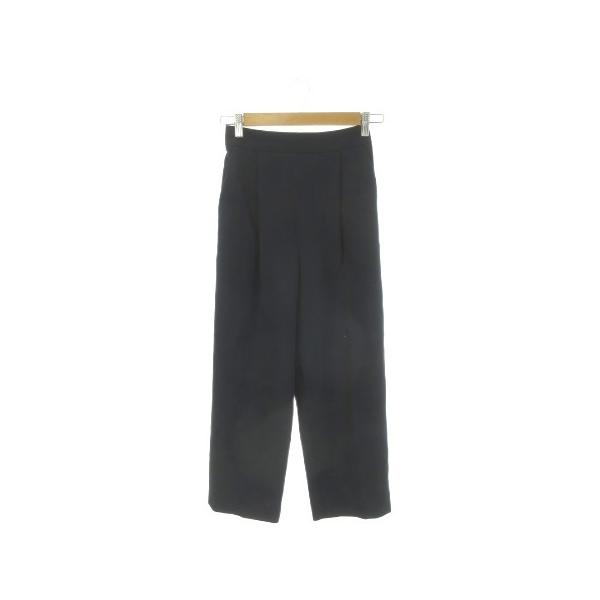 エンフォルド ENFOLD パンツ 34 紺 ネイビー ワンタック ウエストゴム クロップド ハイウエスト 300CS231-0370 /MN2 ■ECA005【ブランド】エンフォルド ENFOLD【表記サイズ】34【実寸サイズ】ウエスト：...
