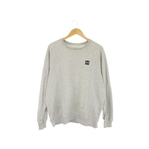 アンダーアーマー UNDER ARMOUR COLDGEAR トレーナー L LOOSE グレー クルーネック 長袖 /CK10 ■ECA005 メンズ【ブランド】アンダーアーマー UNDER ARMOUR【表記サイズ】LLOOSE【実寸サ...