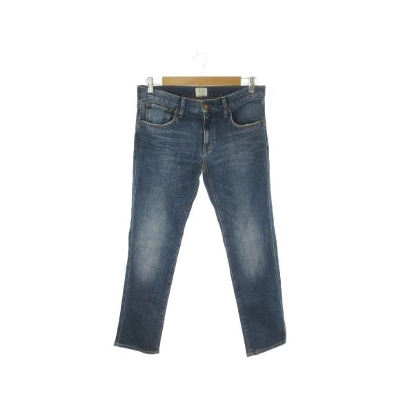 23区 オンワード樫山 denim SAINT-GERMAIN デニム ジーンズ 40 BOY-FIT 青 ブルー インディゴ 無地 フルレングス ウォッシュ加工【ブランド】23区 オンワード樫山【表記サイズ】40 BOY-FIT【実寸サイ...