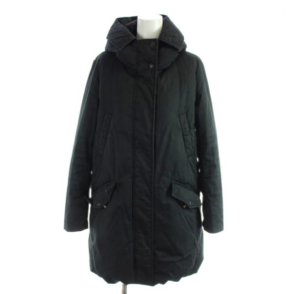 ウールリッチウーレンミルズ WOOLRICH WOOLEN MILLS ダウンコート XS 黒 ブラック 無地 フード付き 長袖 /AP ■GY70 レディース【ブランド】ウールリッチウーレンミルズ WOOLRICH WOOLEN MILL...