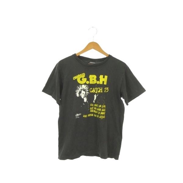 wall of fame Tシャツ グレー 半袖 プリント ロックバンド G.B.H. Catch23 ラウンドネック /AO39 ■ECE005 メンズ【表記サイズ】サイズ表記なし(実寸サイズをご覧ください)【実寸サイズ】肩幅：42.5c...