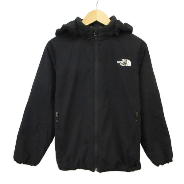 THE NORTH FACE ジェランドインサレーションジャケット 中綿ジャケット アウター キッズ 子供服 ナイロン フード ロゴ 刺繍 140 黒【ブランド】ザノースフェイス THE NORTH FACE【表記サイズ】140【実寸サイズ...