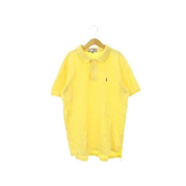 ポロ バイ ラルフローレン Polo by Ralph Lauren ポロシャツ 半袖 ロゴ刺繍 子ども服（男の子用） 150 黄 イエロー /AH10 ■ECD005【ブランド】ポロ バイ ラルフローレン Polo by Ralph La...