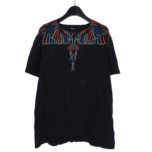 マルセロバーロン マルセロブロン MARCELO BURLON TEMUCO Tシャツ カットソー 半袖 S ブラック 黒 MMS6AA018001029 メンズ【ブランド】マルセロバーロン マルセロブロン MARCELO BURLON【表...