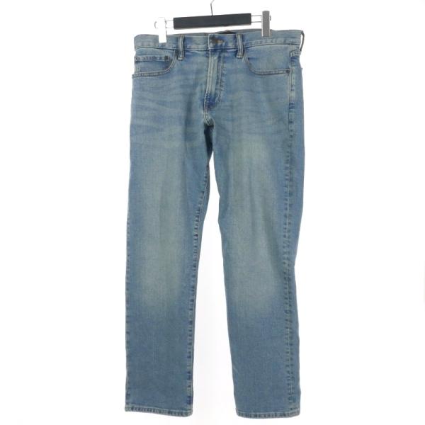 ギャップ GAP Straight Simi Jeans デニムパンツ ジーンズ 31×32 ライトウォッシュ メンズ【ブランド】ギャップ GAP【表記サイズ】31×32【実寸サイズ】ウエスト：86cm　もも幅：29cm　裾幅：19cm　股...
