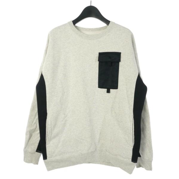 チャリアンドコー CHARI&amp;CO SIDE VENTILATION CREWNECK SWEATS トレーナー スウェット 裏起毛 M ヘザーグレー メンズ【ブランド】チャリアンドコー CHARI&amp;CO【表記サイズ】M【実...