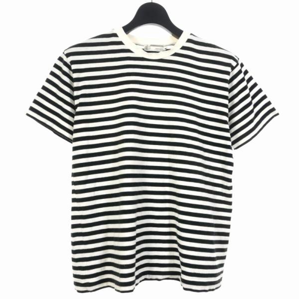 アベイシングエイプ A BATHING APE 90S ボーダー Tシャツ カットソー 半袖 M ブラック/ホワイト メンズ【ブランド】アベイシングエイプ A BATHING APE【表記サイズ】S【実寸サイズ】肩幅：42cm　身幅：47c...