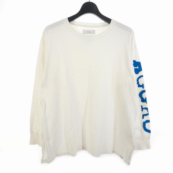 ファセッタズム FACETASM 18AW AGGRO LONG TEE ロンT Tシャツ カットソー 長袖 1 ホワイト 白 MRC-TEE-U05 メンズ【ブランド】ファセッタズム FACETASM【表記サイズ】1【実寸サイズ】肩幅：5...