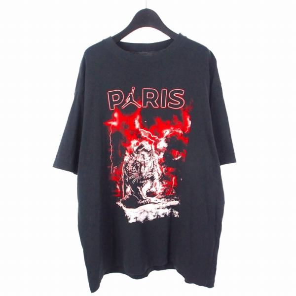 ナイキ NIKE Jordan Brand M J PSG STMT SS GFX TEE ジョーダンブランド Tシャツ カットソー 半袖 XL ブラック 黒 メンズ【ブランド】ナイキ NIKE【表記サイズ】XL【実寸サイズ】肩幅：56cm...