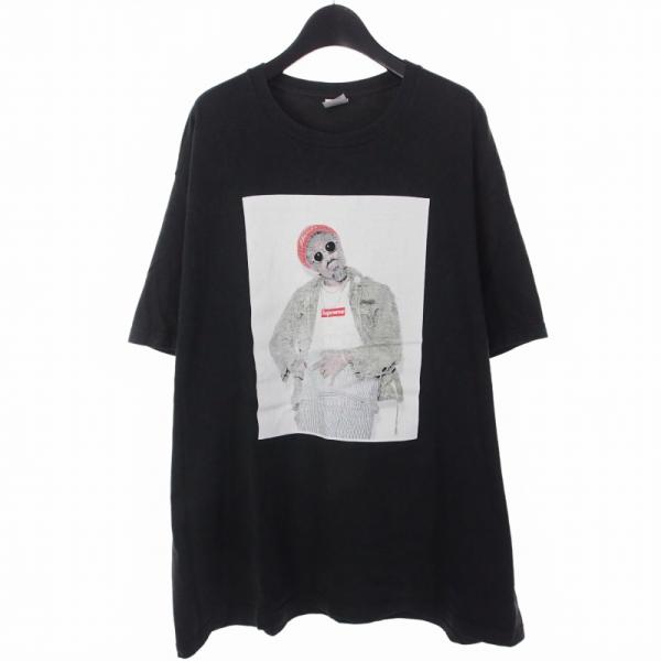 シュプリーム SUPREME 22AW ANDRE 3000 TEE Tシャツ カットソー 半袖 XL ブラック 黒 メンズ【ブランド】シュプリーム SUPREME【表記サイズ】XL【実寸サイズ】肩幅：54cm　身幅：62cm　着丈：75c...
