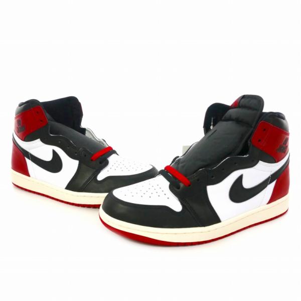 未使用品 ナイキ NIKE Air Jordan 1 Retro High OG "Black Toe Reimagined" スニーカー シューズ US8.5 26.5cm ブラック/レッド/ホワイト【ブランド】ナイキ NIKE【表記サイ...