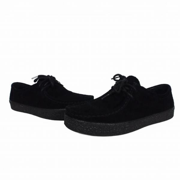 ラストリゾート Last Resort MOC SUEDE スエード スニーカー 靴 US9.5 27.5cm ブラック 黒 VM006 メンズ レディース【表記サイズ】US9.5 27.5cm【実寸サイズ】最大幅：9.5cm　アウトソール...