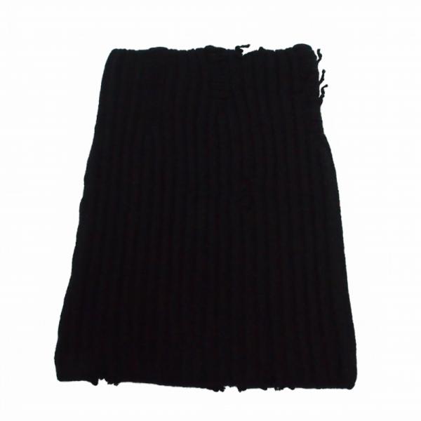 未使用品 アンドゥムルメステール ANN DEMEULEMEESTER デストロイ ネックウォーマー 1SZ ブラック 黒 284-29902-080 BLA ONE メンズ【ブランド】アンドゥムルメステール ANN DEMEULEMEES...