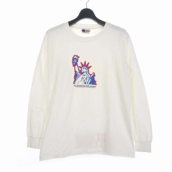 フォーティーパーセントアゲインストライツ FPAR FORTY PERCENTS AGAINST RIGHTS 40％ 96S オールド プリント ロンT カットソー M【ブランド】フォーティーパーセントアゲインストライツ FPAR FOR...