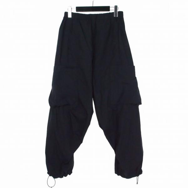 ミスターハリウッド N.HOOLYWOOD 23SS COMPILE WID EASY PANTS ワイドイージーパンツ ナイロン スラックス 36 ネイビー 紺 2231-CP24-004 メンズ【ブランド】ミスターハリウッド N.HOO...