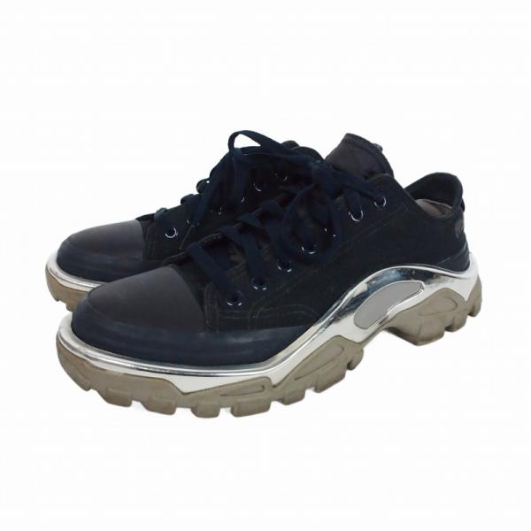 アディダス adidas × ラフシモンズ RAF SIMONS Detroit Runner デトロイトランナー スニーカー 靴 US7 25cm ネイビー 紺 F34246 メンズ【ブランド】アディダス adidas【表記サイズ】US7...