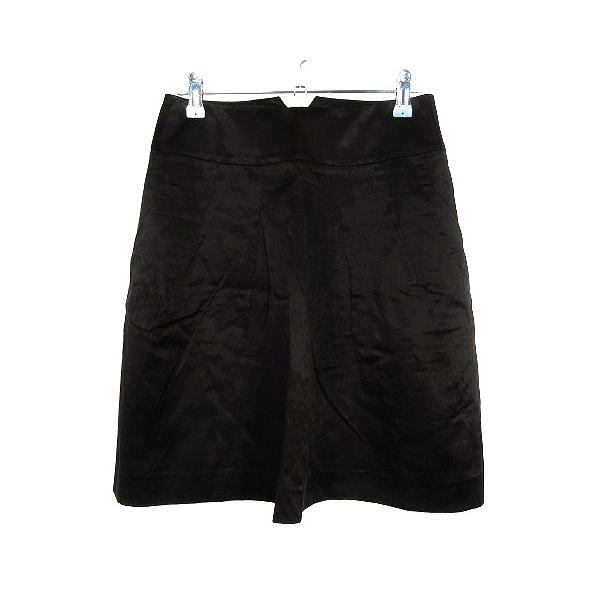 キャラントドゥサンペール トゥモローランド スカート 台形 ミニ バックファスナー 薄手 無地 1 茶 ブラウン ボトムス /T2 レディース【ブランド】キャラントドゥサンペール トゥモローランド 42.Saints-Peres【表記サイズ...