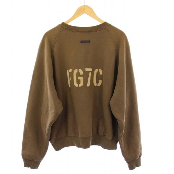 フィアオブゴッド Fear of God 7th collection FG7C Vintage Inspired Crewneck Sweatshirt スウェット トレーナー 長袖 S カーキ /KH メンズ【ブランド】フィアオブゴッド...