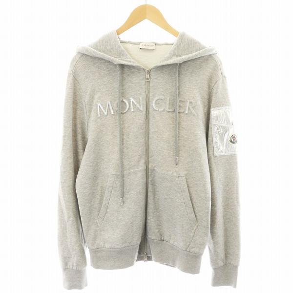 モンクレール MONCLER FELPA CON CAPPUCCIO パーカー ジップアップ ロゴ S グレー I20918G00006 89A2L グレー /AN7 ☆AA★ メンズ【ブランド】モンクレール MONCLER【表記サイズ】S...